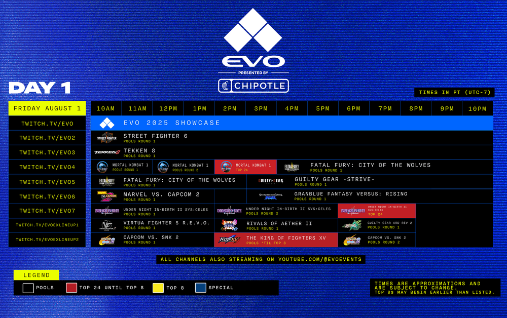 Evo USA | Evo | The Ultimate Fighting Game Tournament