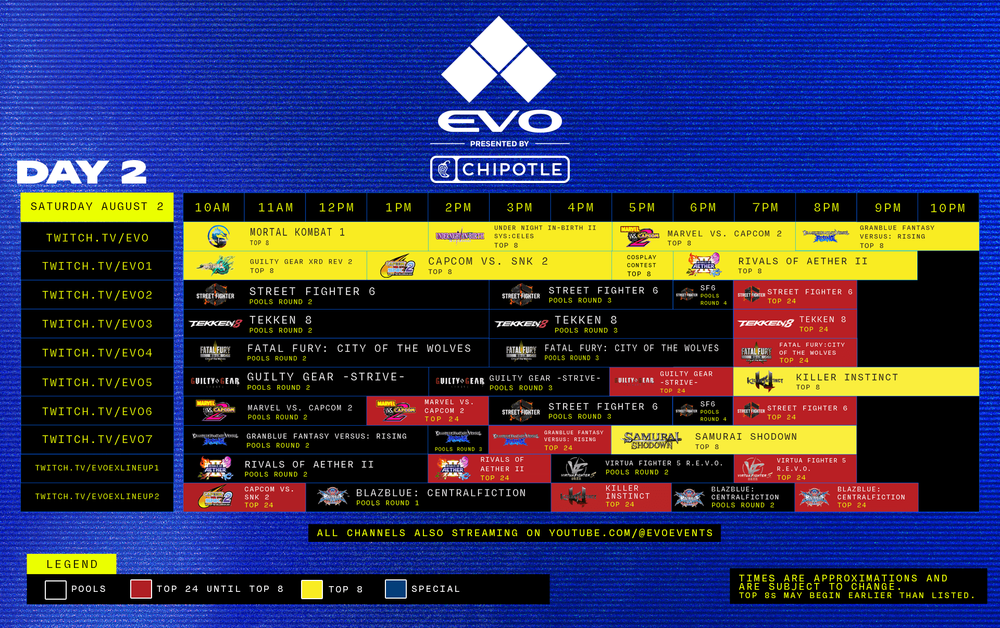 Evo USA | Evo | The Ultimate Fighting Game Tournament